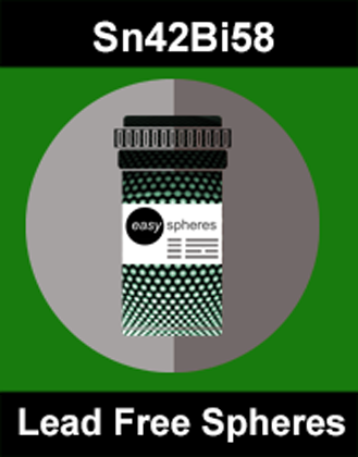 Sn42Bi58 Solder Balls | Solder Spheres - EasySpheres